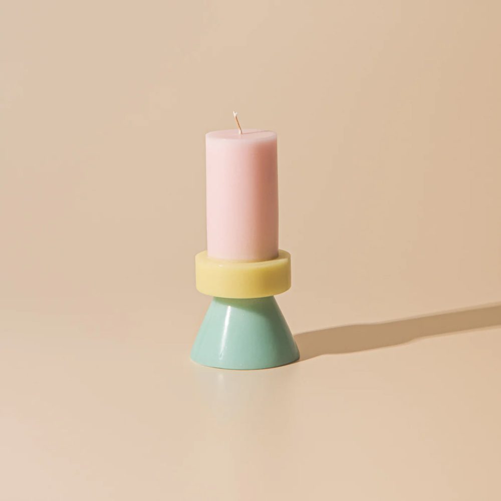 Yod and Co. - Stack Candle Tall, Pink | Gessato Design Store