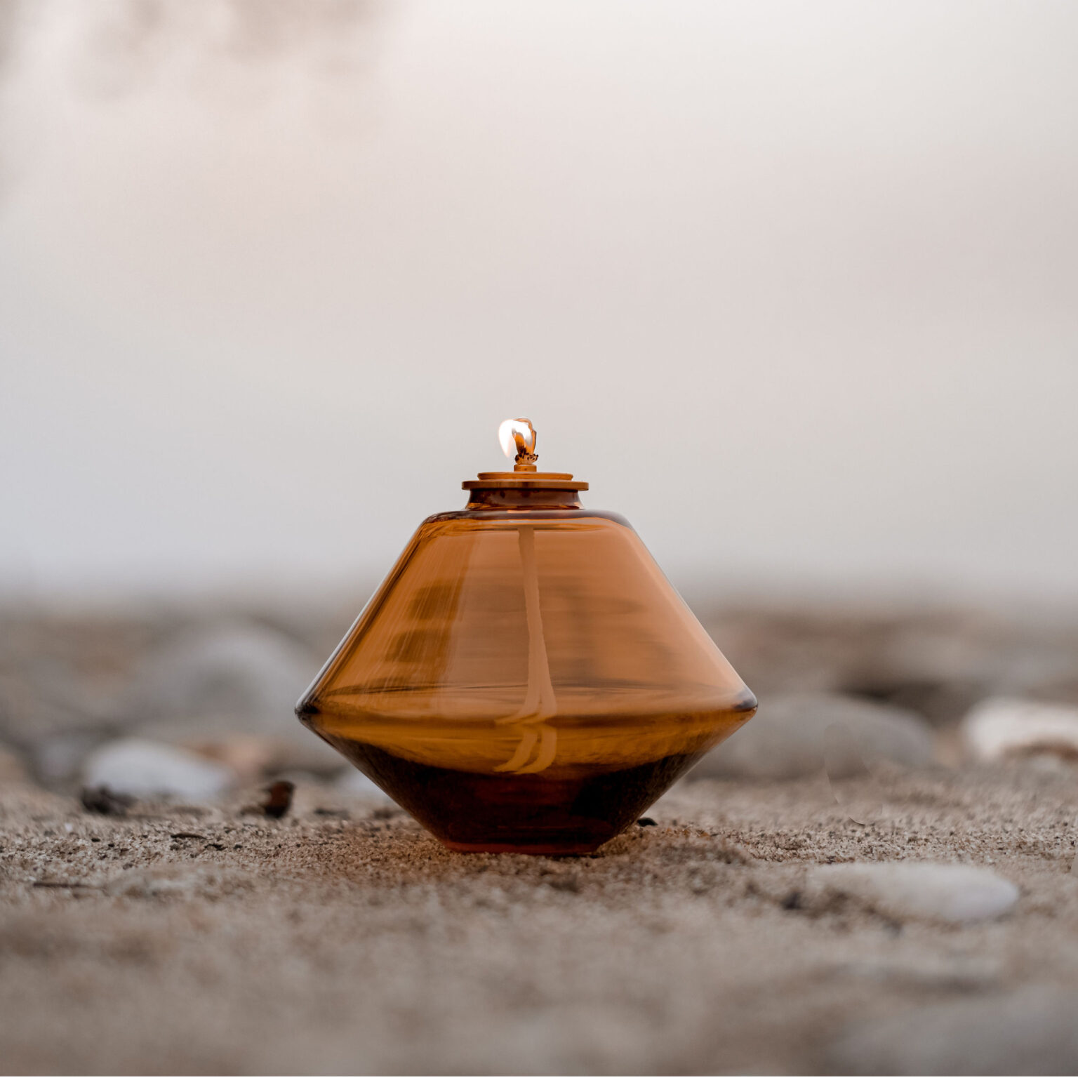 AKI - AKI Oil Lamp - Amber Duo Set | Gessato Design Store