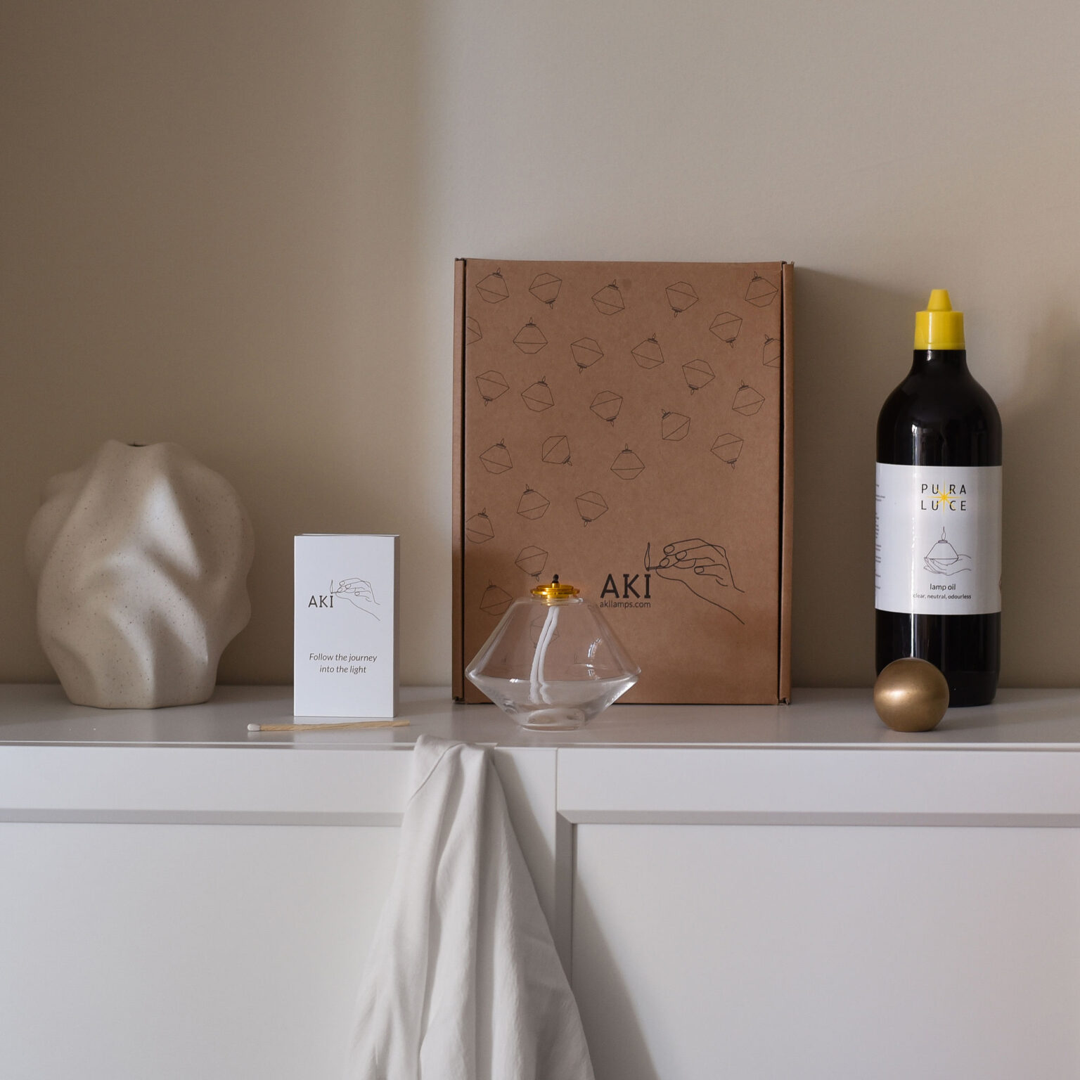 AKI - AKI Oil Lamp - Welcome Set | Gessato Design Store