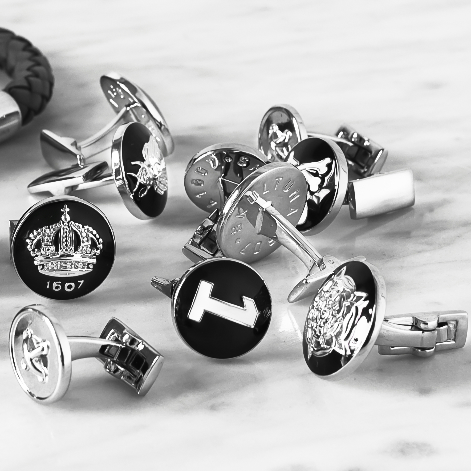 Skultuna 1607 - Icon Cufflinks, Silver | Gessato Design Store
