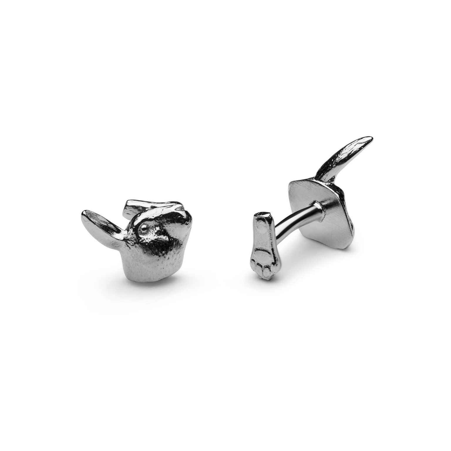 Skultuna 1607 - Hare Cufflinks, Steel | Gessato Design Store