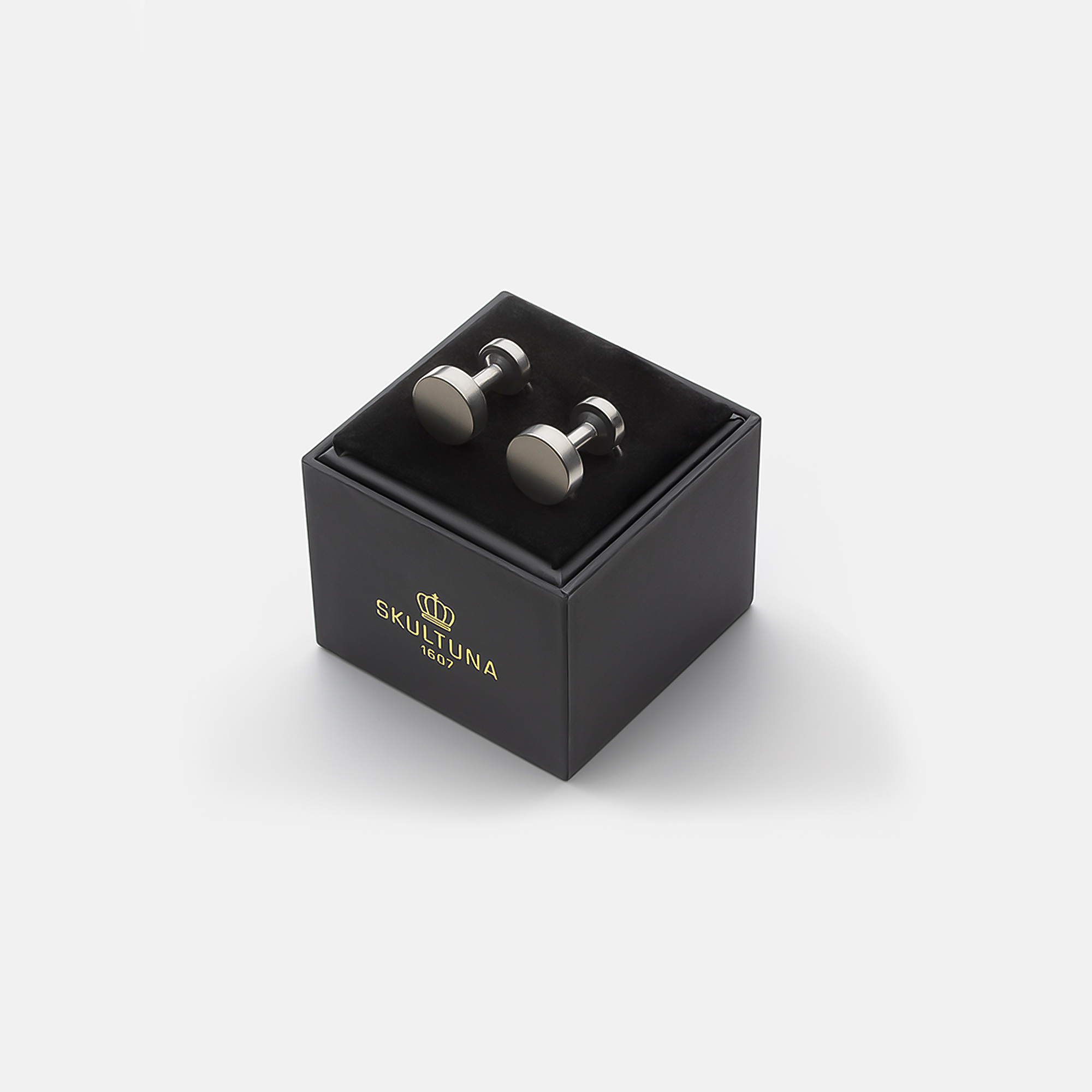 Skultuna 1607 - Icon Cufflinks, Black | Gessato Design Store