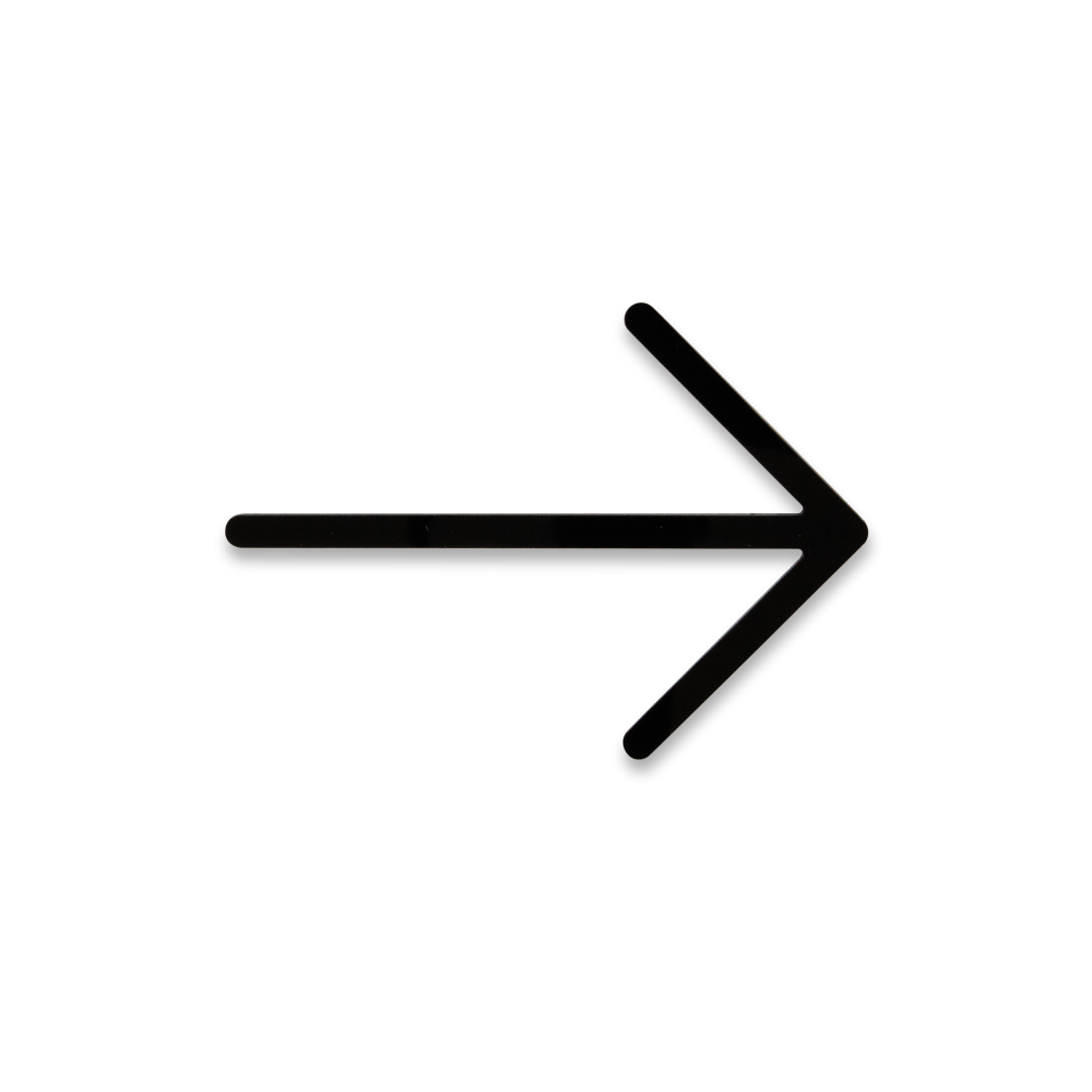 Moheim - Interior Wall/Door Signs - Arrow | Gessato Design Store