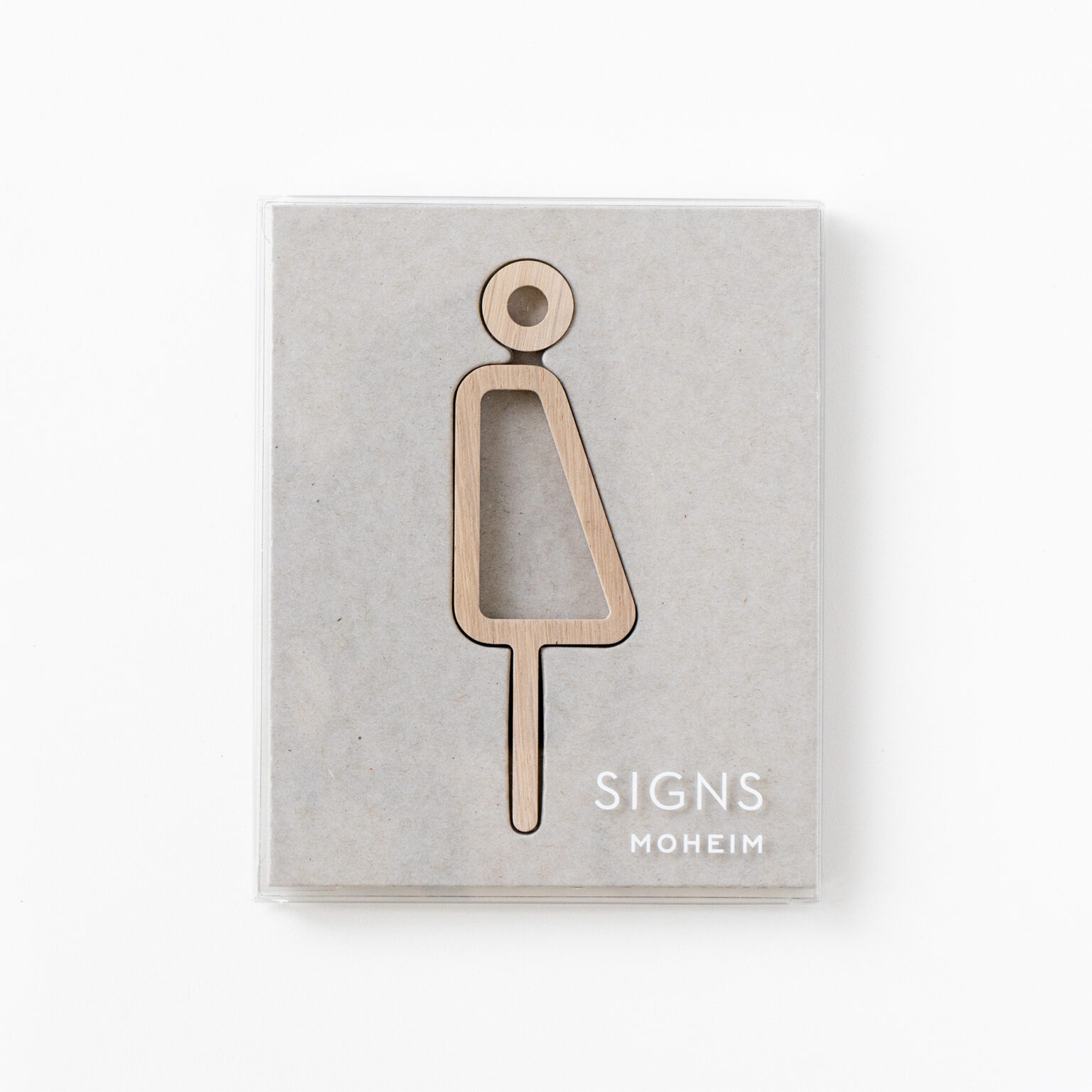 Moheim - Interior Wall/Door Wood Signs - Gender Neutral | Gessato ...