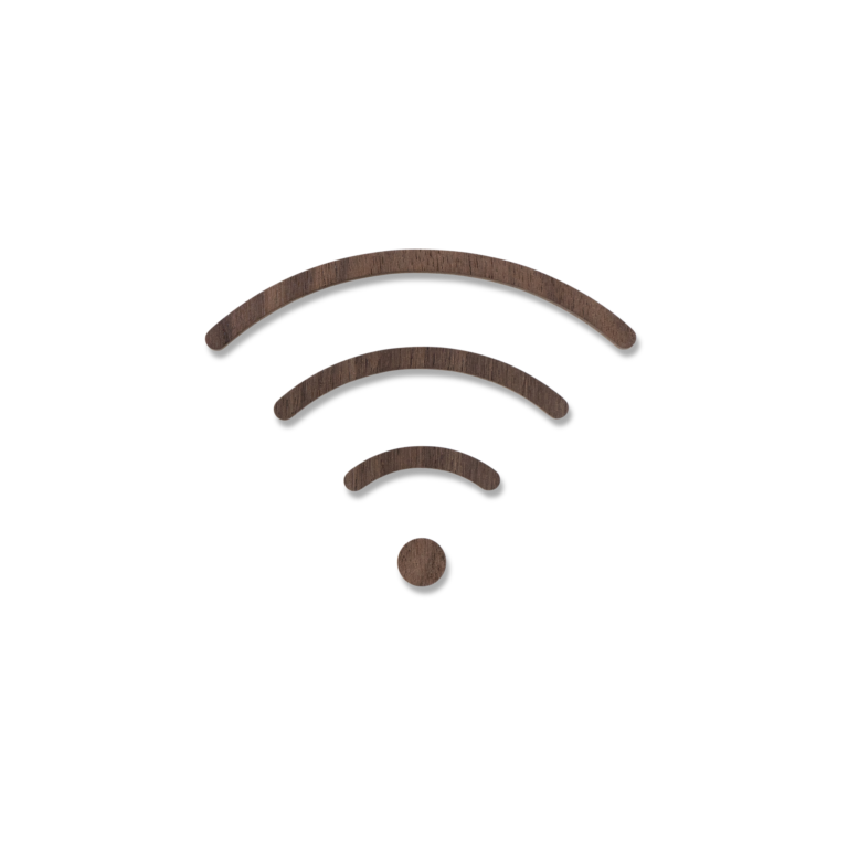 Moheim - Interior Wall/Door Wood Signs - Wi-Fi | Gessato Design Store