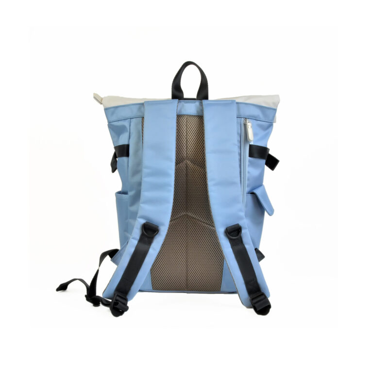 Harvest Label - Two-Tone Rolltop Backpack | Gessato Design Store