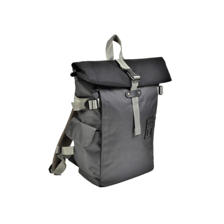 Harvest Label - Two-Tone Rolltop Backpack | Gessato Design Store
