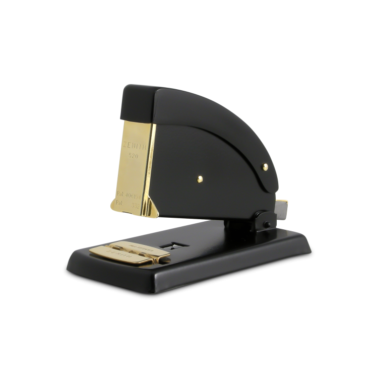 Zenith Staplers - Zenith 520 Gold Desk Stapler, Black | Gessato Design ...