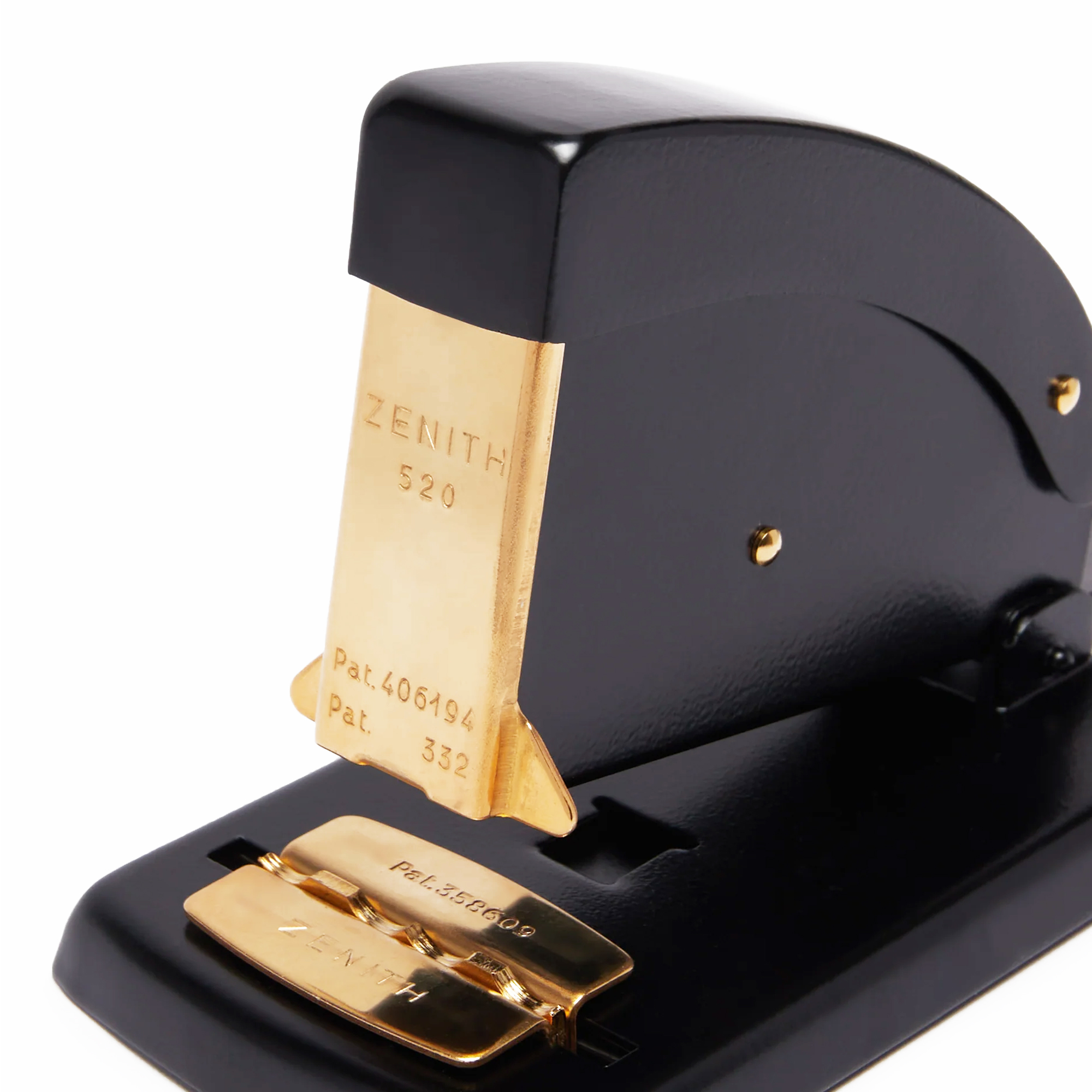 Zenith Staplers - Zenith 520 Gold Desk Stapler, Black | Gessato Design ...