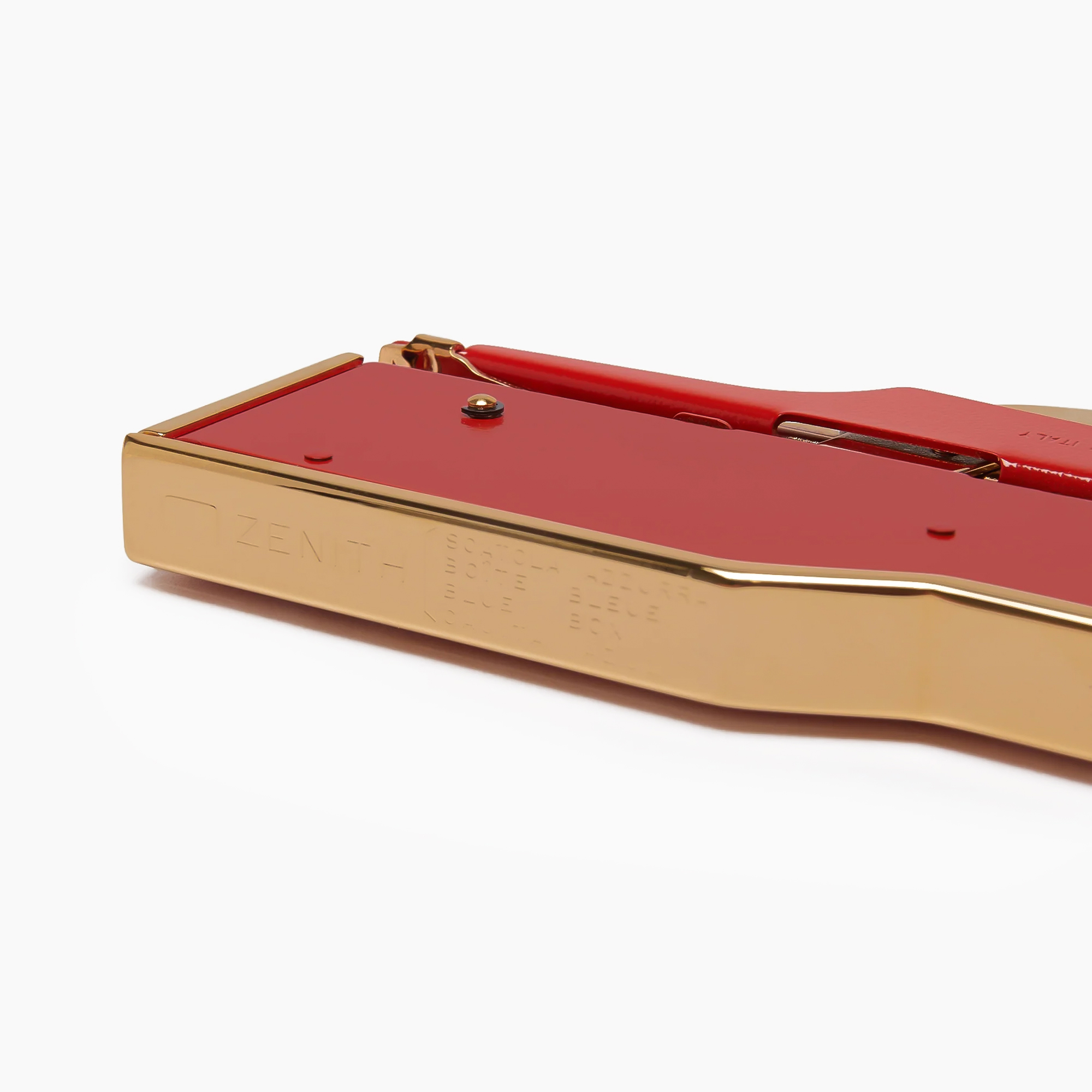 Zenith Staplers - Zenith 548 Gold Stapler, Red | Gessato Design Store