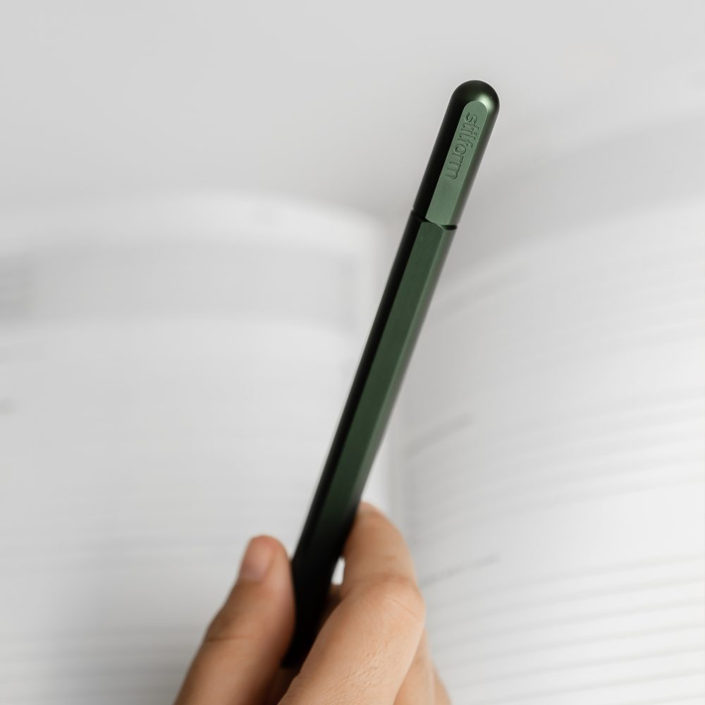 Stilform Aluminum Arc Gel Pen, Aurora Green - Gessato Design Store