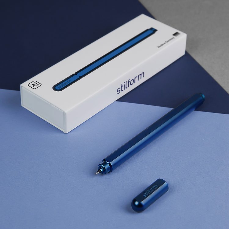 Stilform - Stilform Aluminum Arc Gel Pen, Night Sky | Gessato Design Store