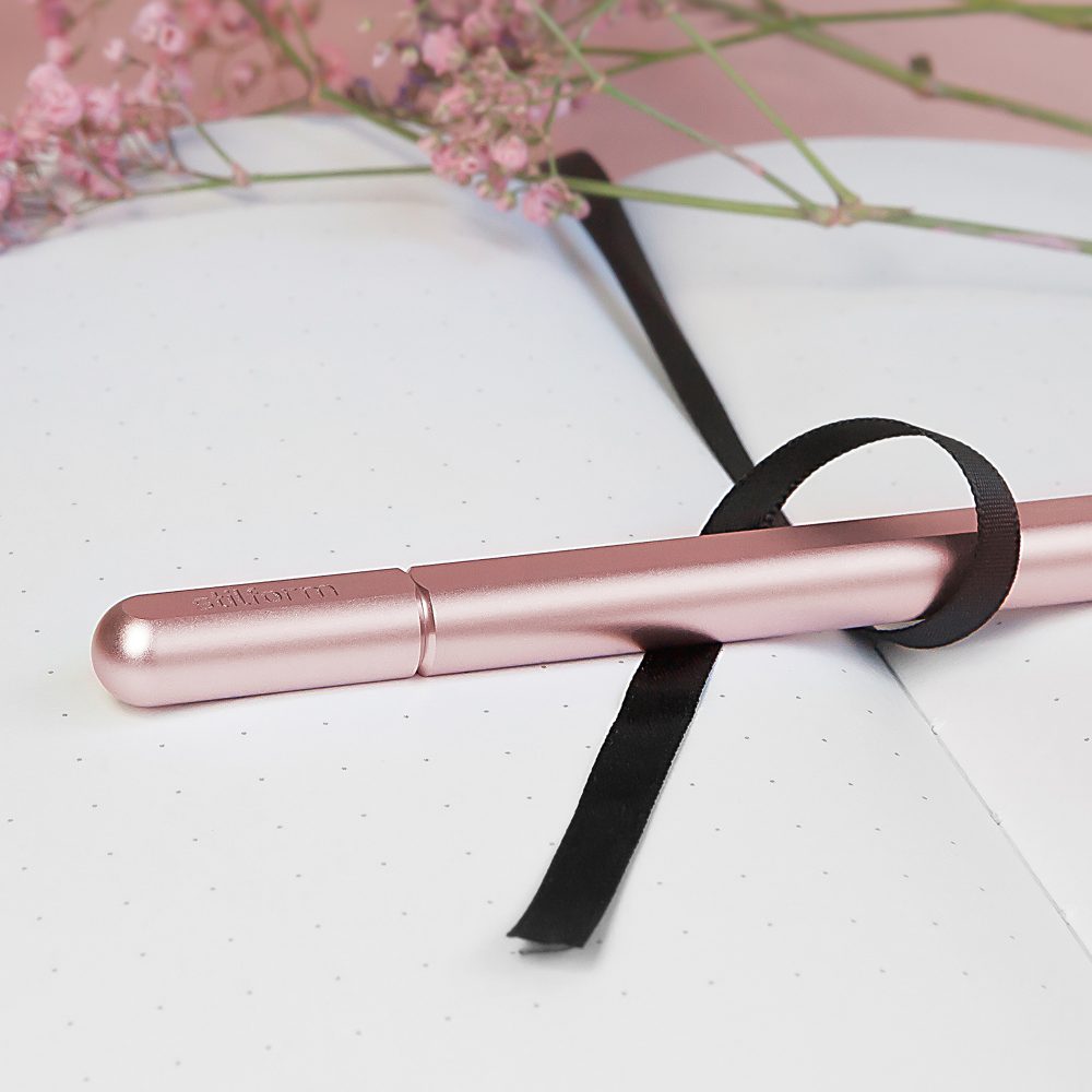 Stilform - Stilform Aluminum Arc Gel Pen, Rose Moon | Gessato Design Store