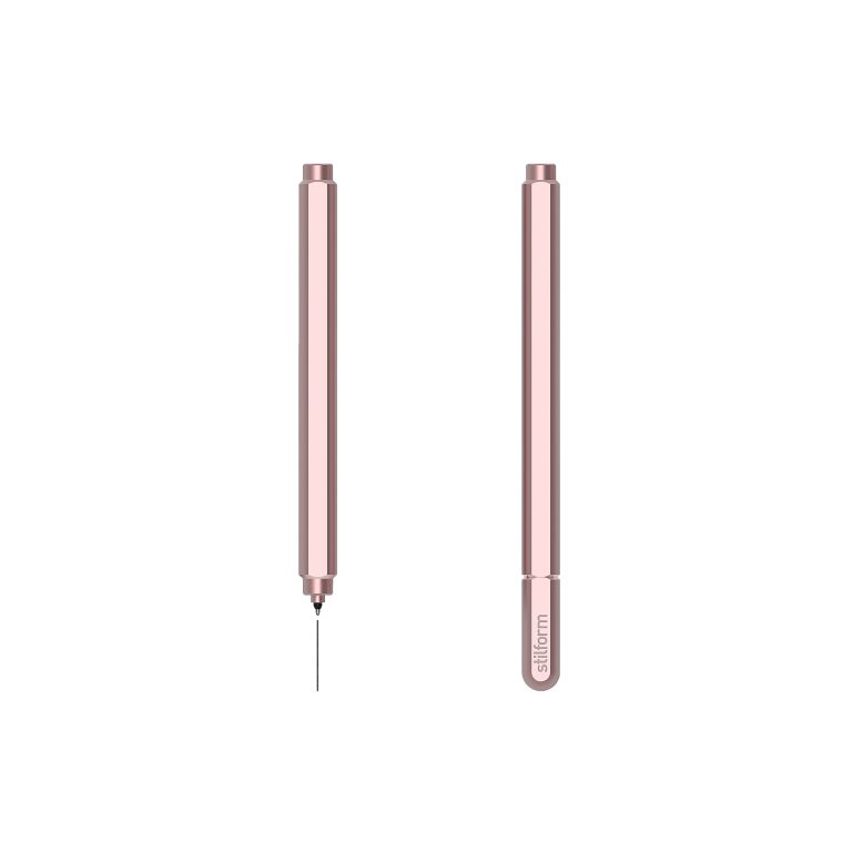 Stilform - Stilform Aluminum Arc Gel Pen, Rose Moon | Gessato Design Store