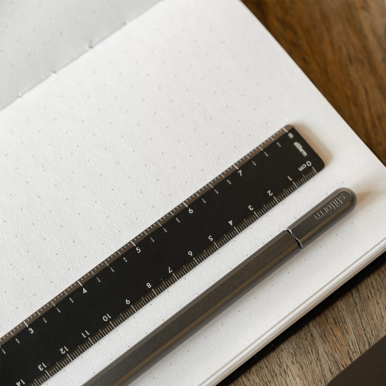Stilform - Stilform Titanium Arc Gel Pen, DLC | Gessato Design Store