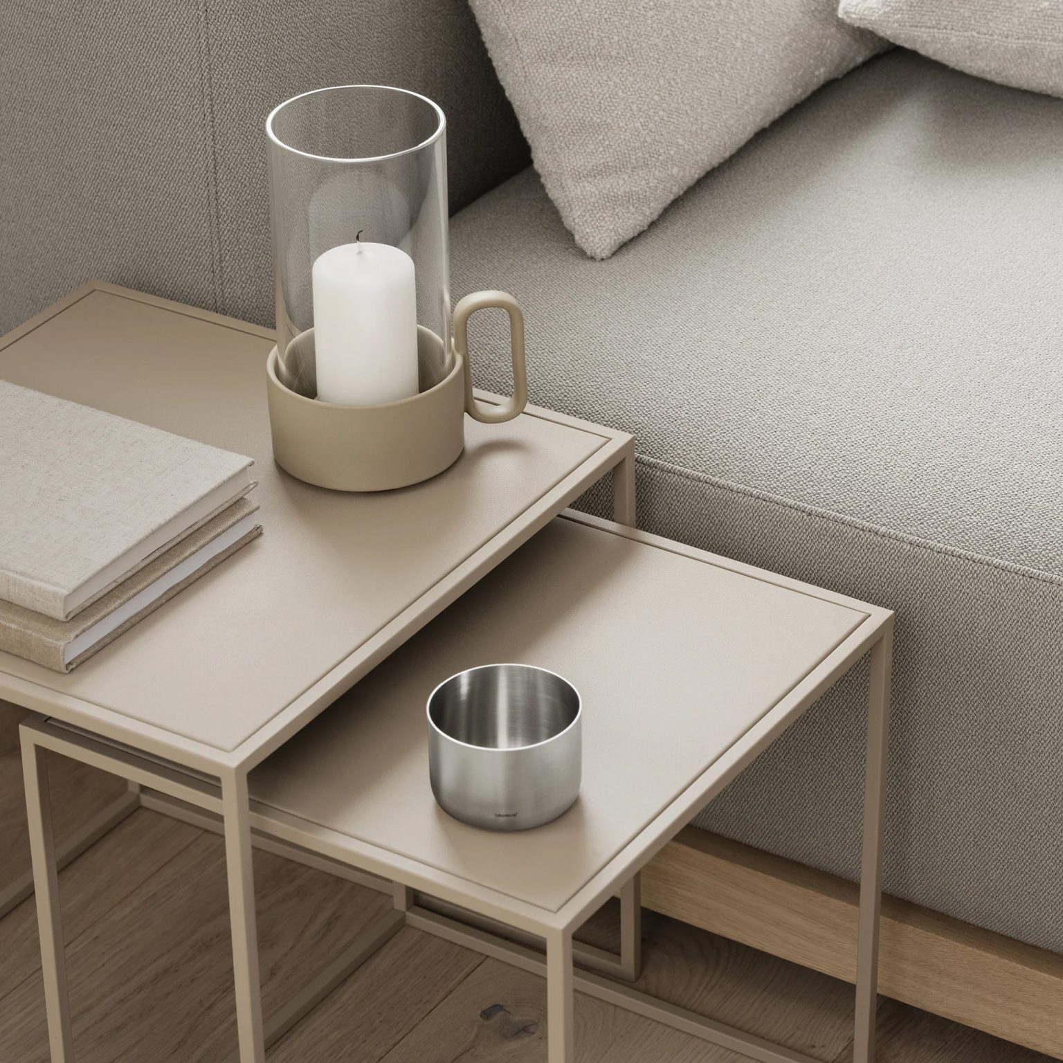 Blomus Design - Yuragi Ceramic Hurricane Lamp | Gessato Design Store