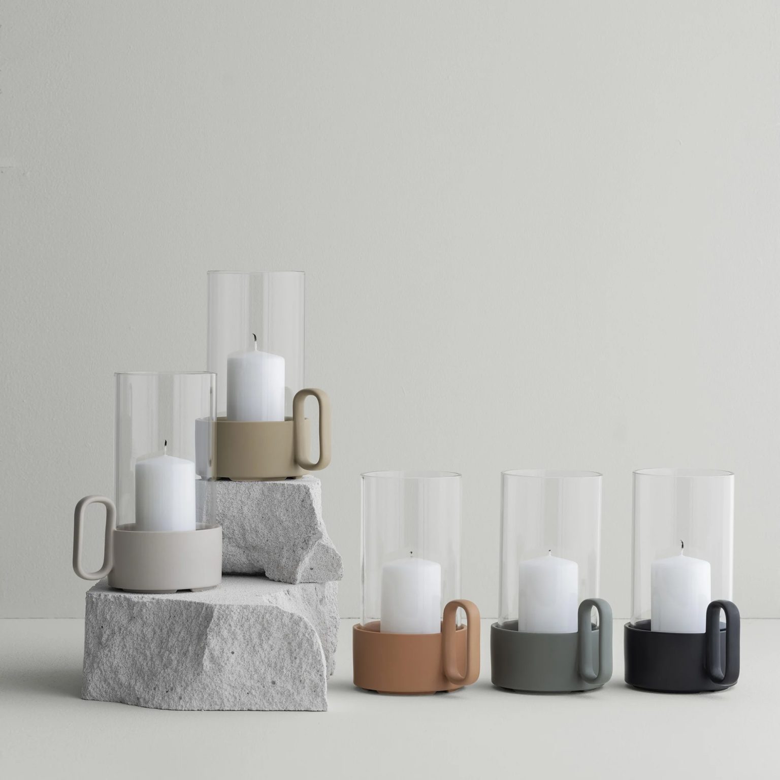 Blomus Design - Yuragi Ceramic Hurricane Lamp | Gessato Design Store