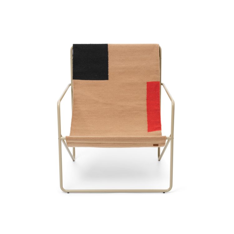Ferm Living - Desert Lounge Chair, Block | Gessato Design Store