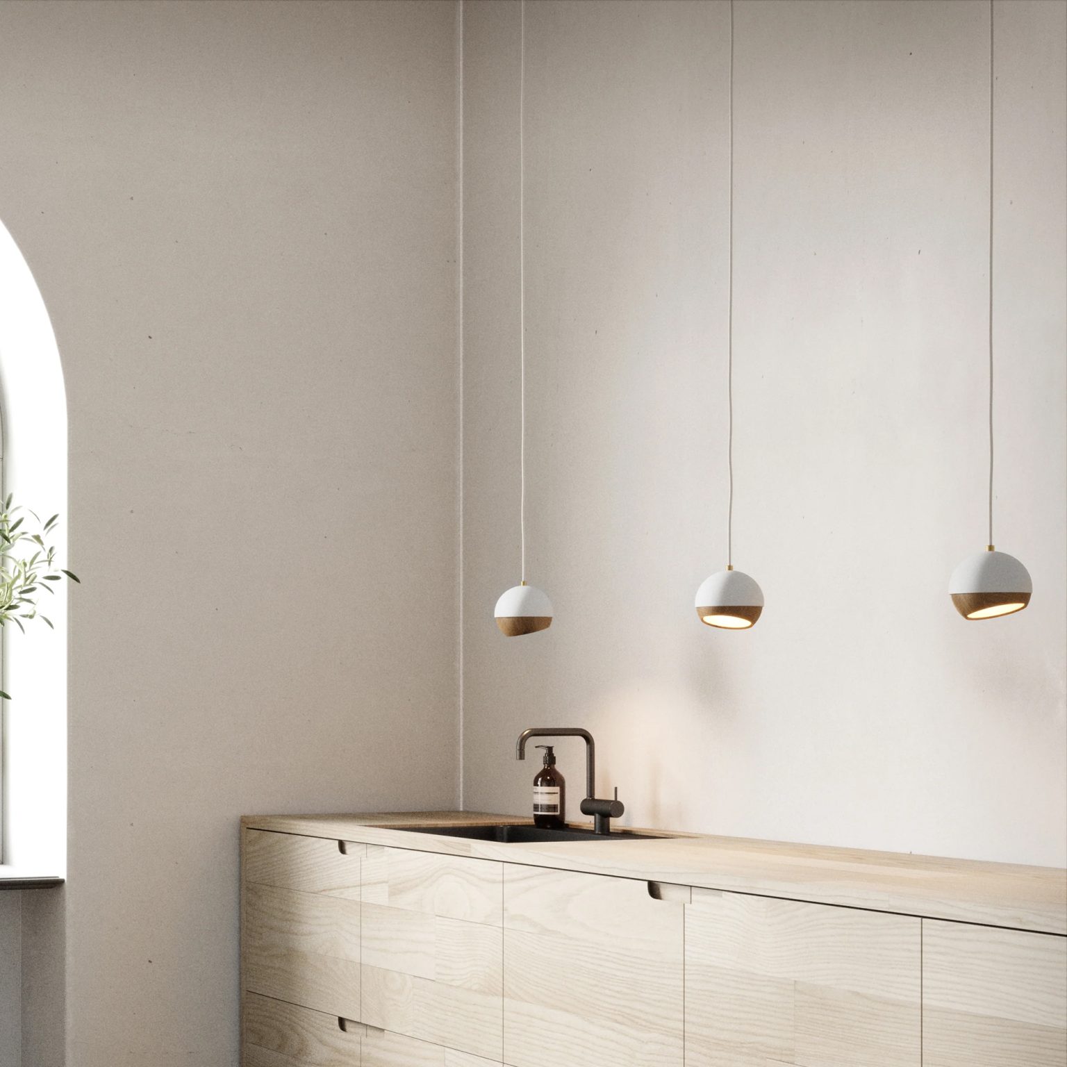 Mater - Ray Sphere Pendant Light | Gessato Design Store