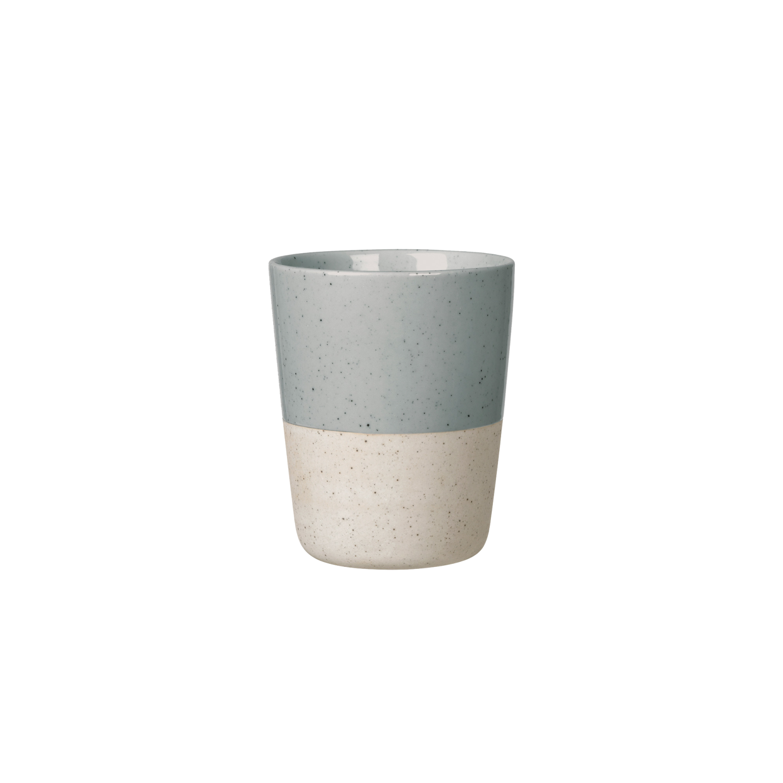 Sablo Ceramic Stoneware Handleless Mug, Set of 4 - Gessato Design Store