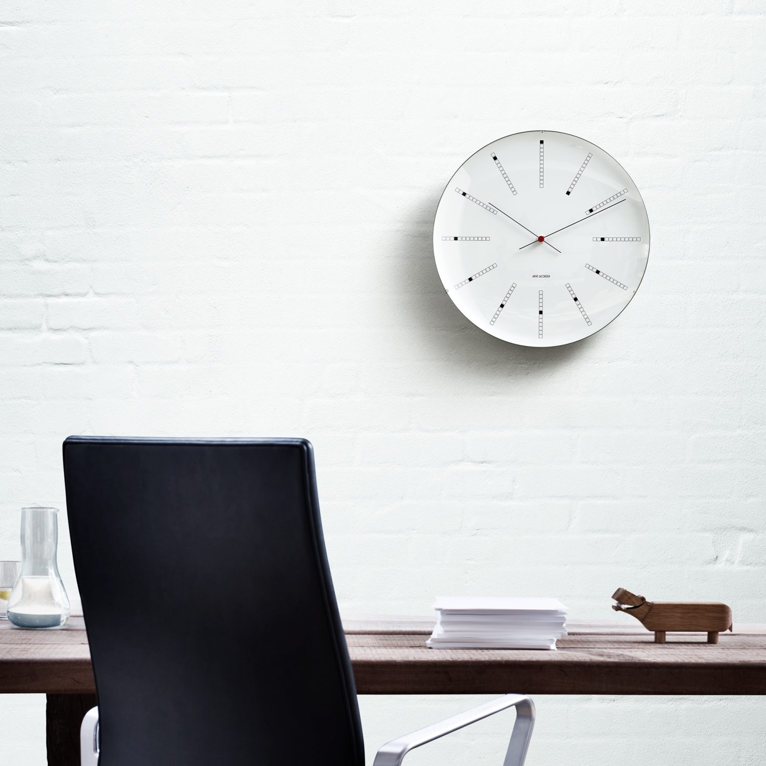 Arne Jacobsen - Banker's Wall Clock | Gessato Design Store