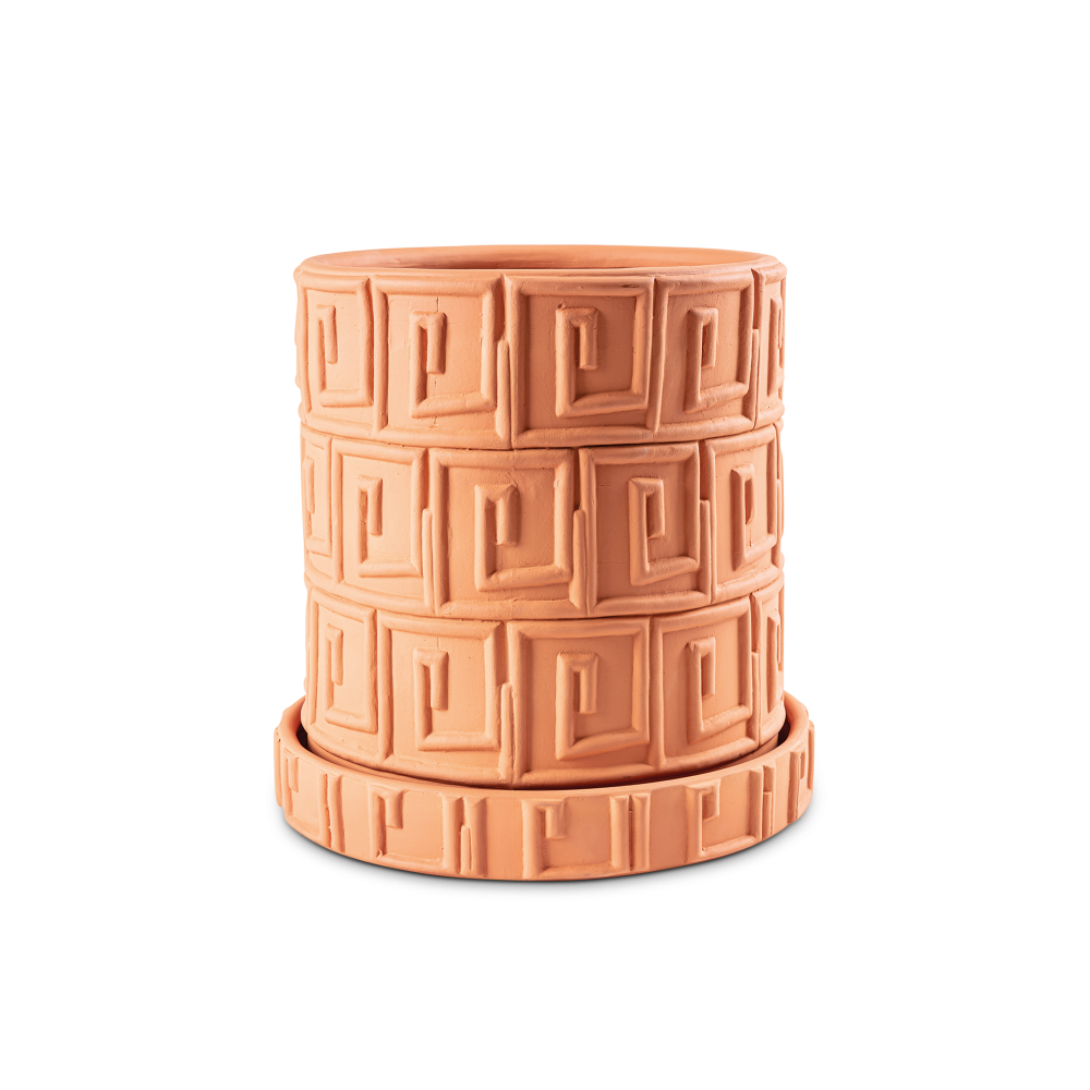Seletti - Magna Graecia Terracotta Planter Greca | Gessato Design Store