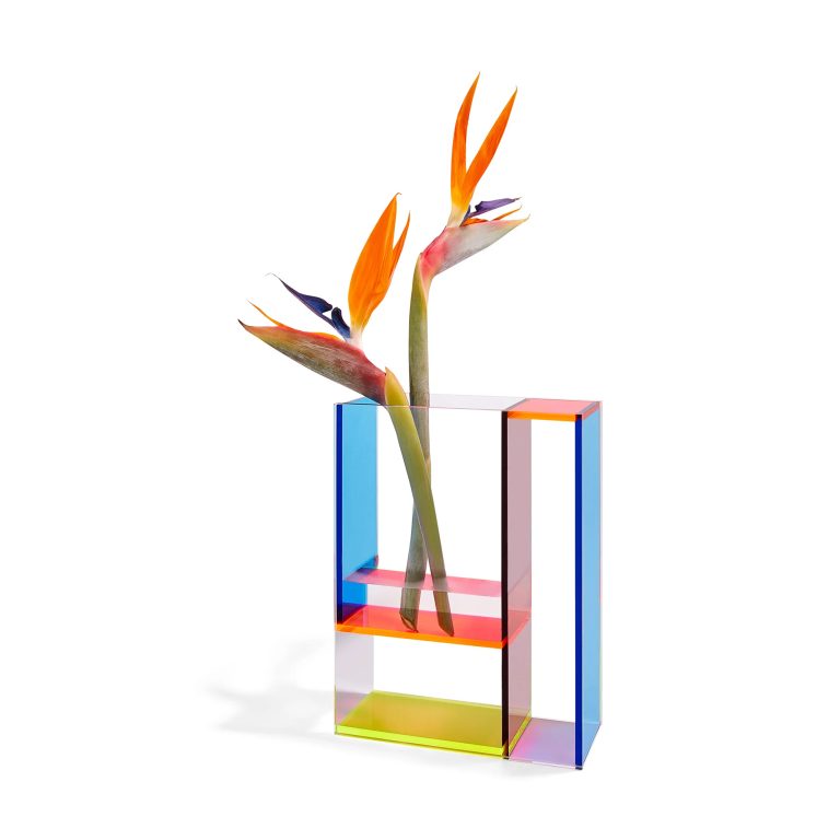 MoMa - Mondri Vase Neon | Gessato Design Store