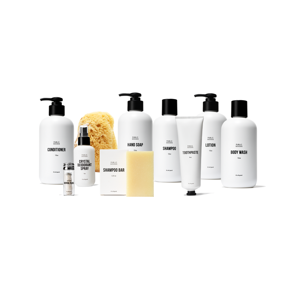 Public Goods - Public Goods Ultimate Personal Care Bundle | Gessato ...