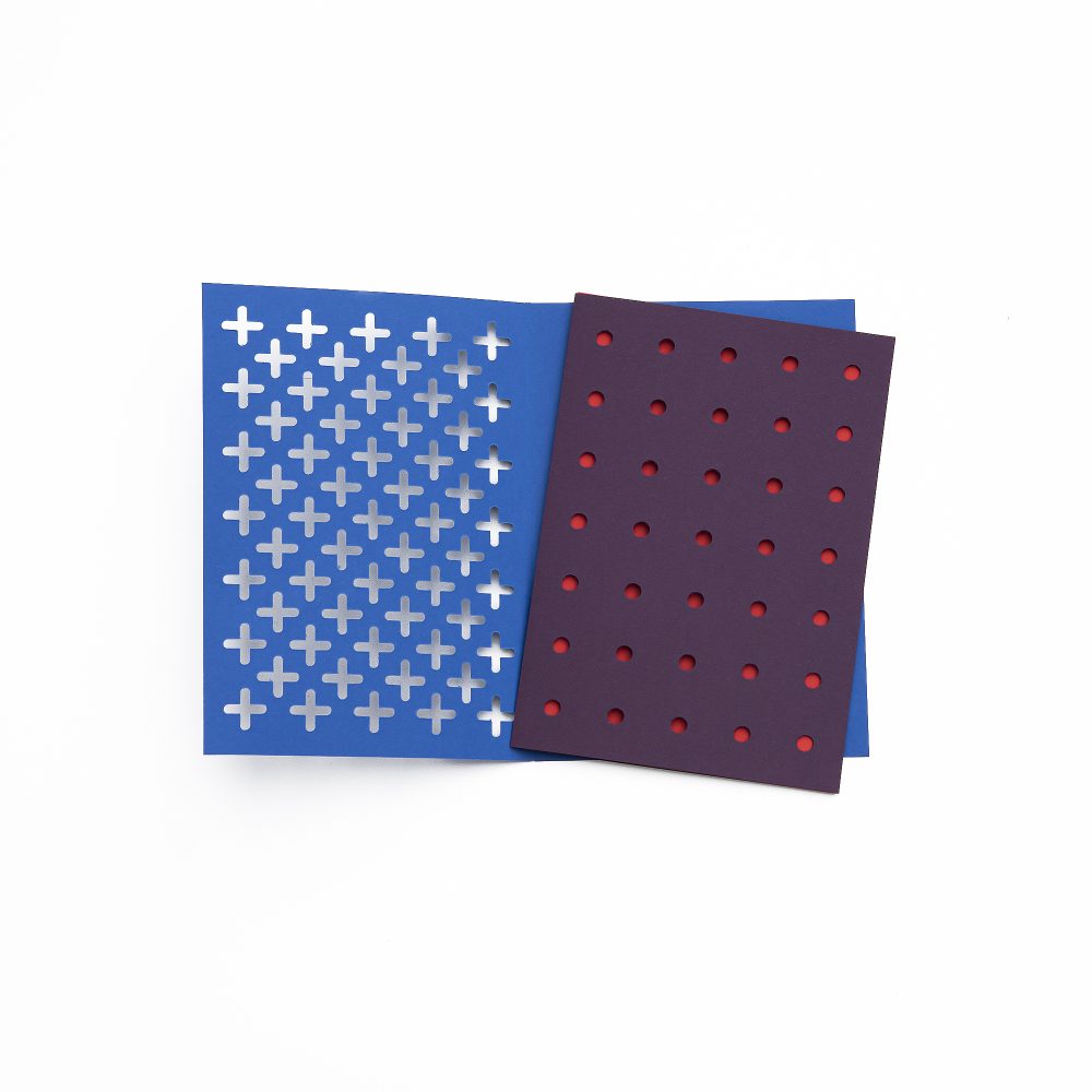 Dotsy - Pattern Card - Blue | Gessato Design Store