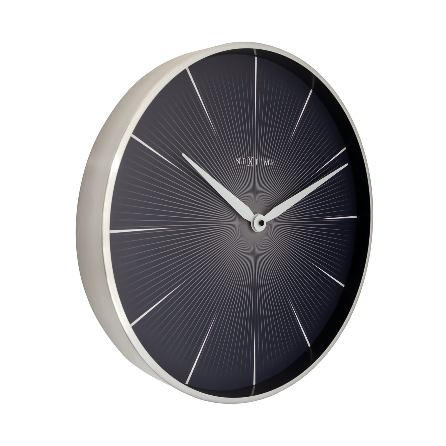 NeXtime - 2 Seconds - Wall Clock, Black | Gessato Design Store