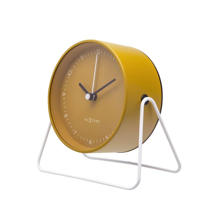 NeXtime - Berlin - Alarm Clock, Yellow | Gessato Design Store