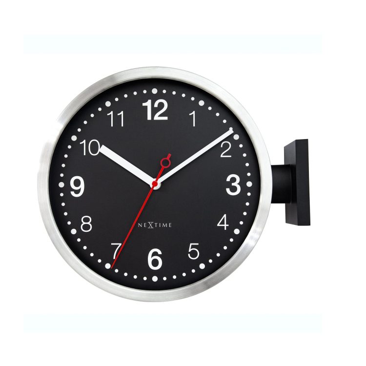 NeXtime - Station Double Sided - Wall Clock | Gessato Design Store