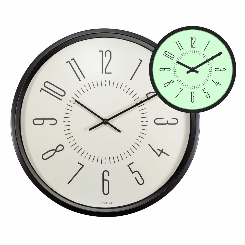 NeXtime - Luminous - Wall Clock, White | Gessato Design Store