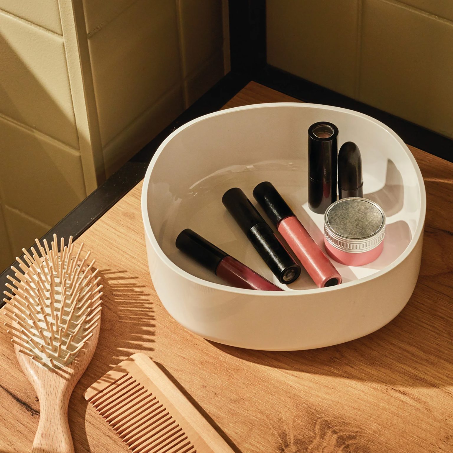 Alessi - Birillo Bathroom Container, Low | Gessato Design Store
