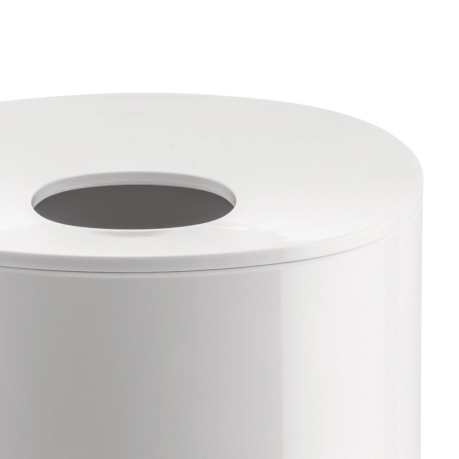 Alessi - Birillo, White Plastic Tissue Box Holder | Gessato Design Store