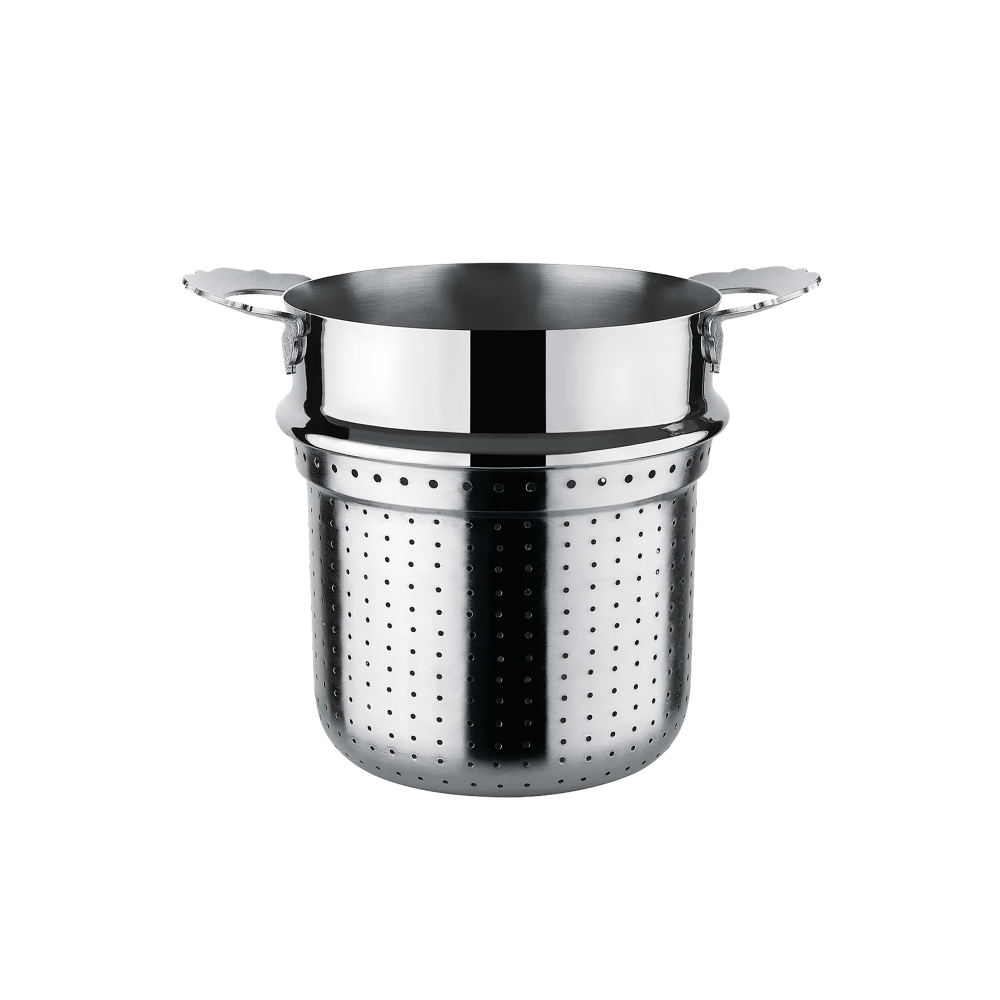 Alessi - Dressed Pierced Basket For Pasta Set | Gessato Design Store