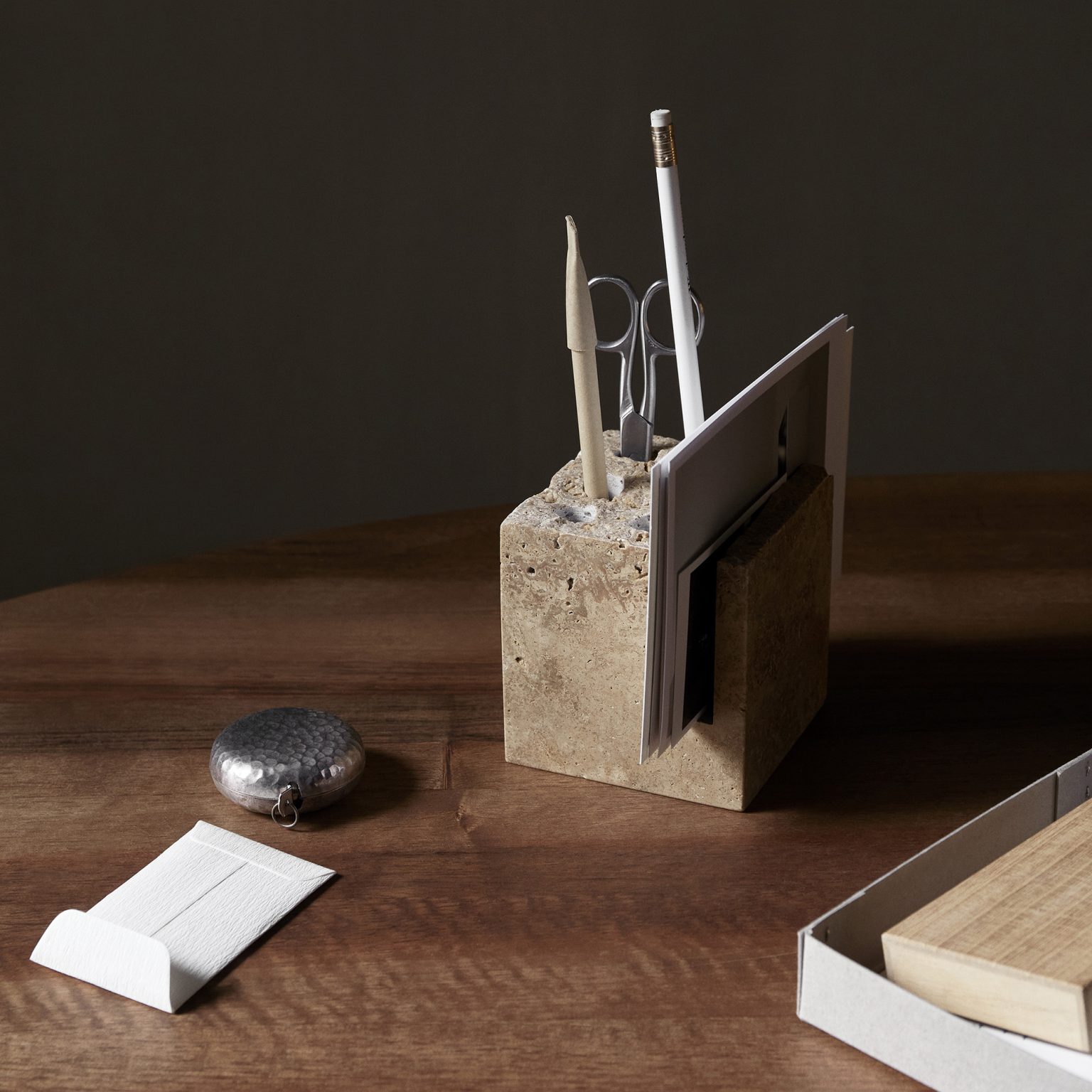 Ferm Living - Klint, Stone Pen Holder | Gessato Design Store