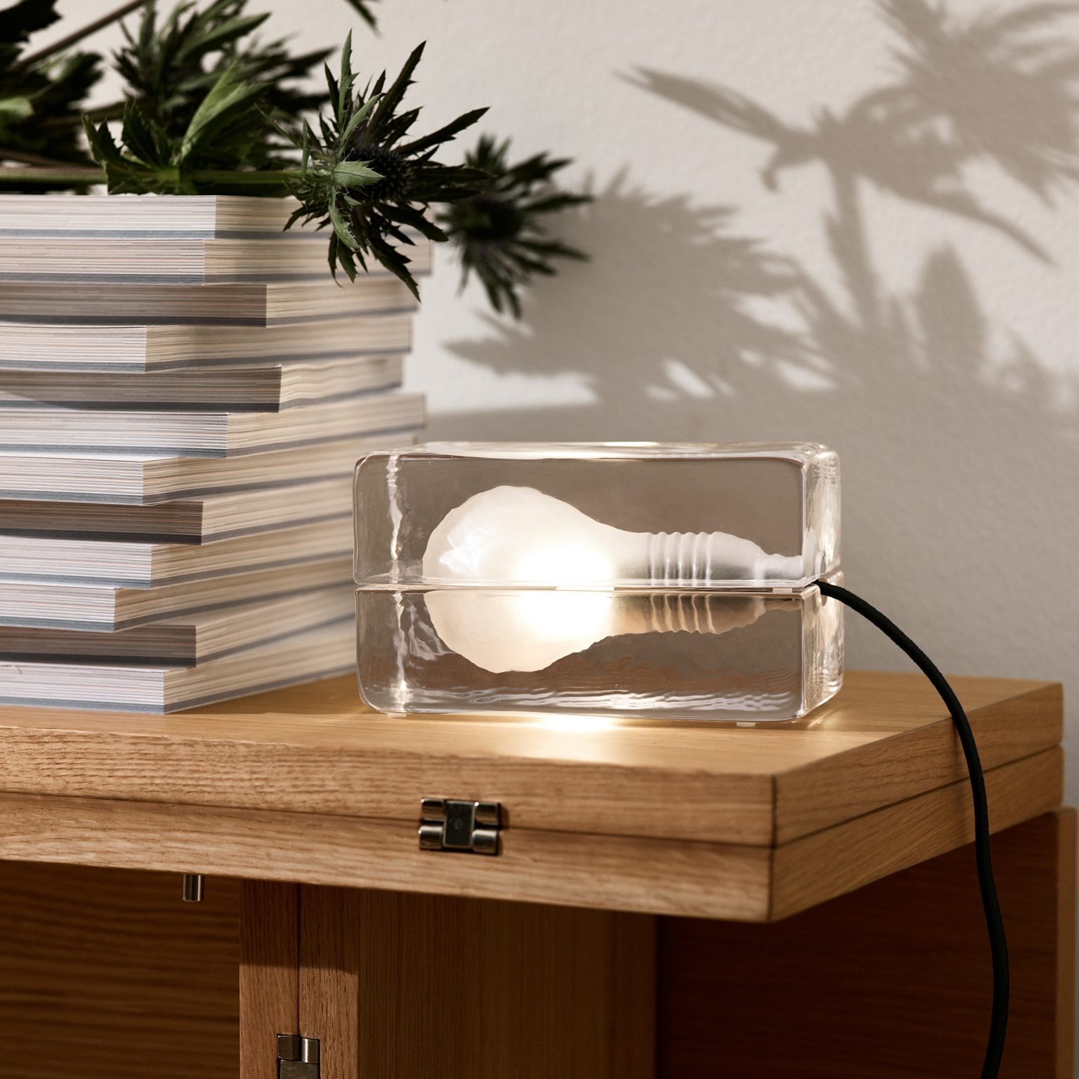 Design House Stockholm - Glass Block Lamp | Gessato Design Store