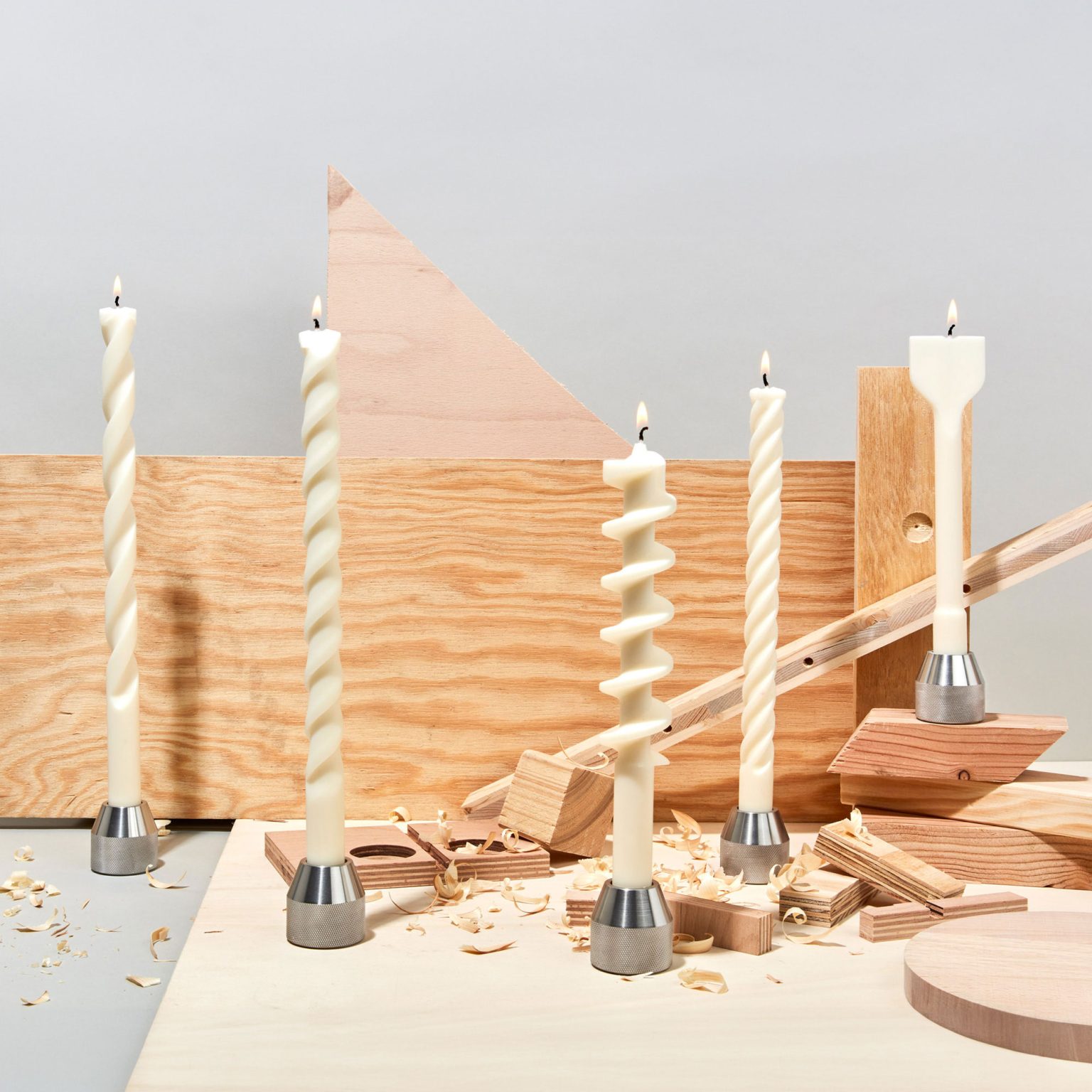 54 Celsius - Auger Drill Bit Candle | Gessato Design Store