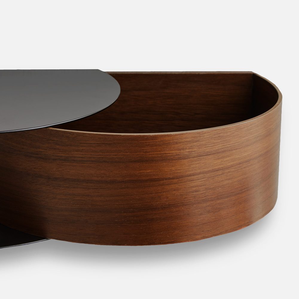 Woud - Wallie Wall Drawer Walnut | Gessato Design Store