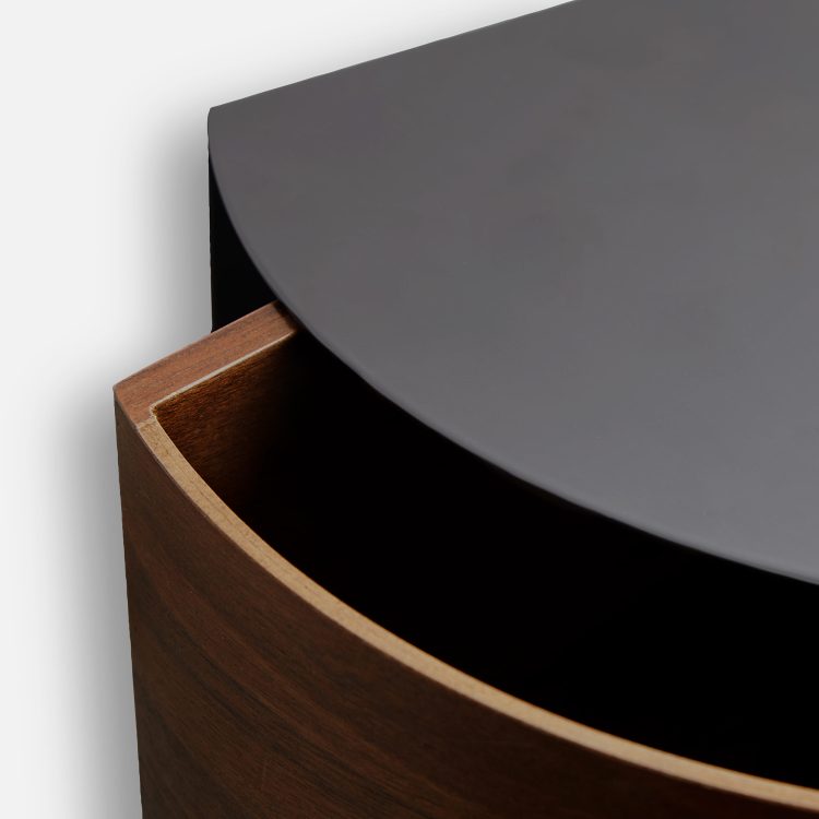 Woud - Wallie Wall Drawer Walnut | Gessato Design Store
