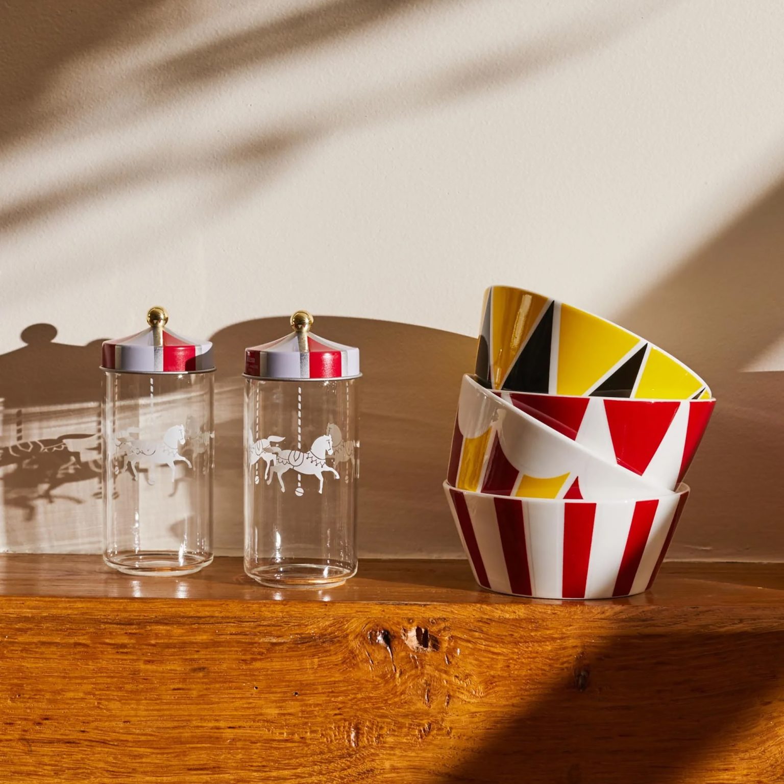 Alessi - Circus Set of 2 Spice Jars | Gessato Design Store