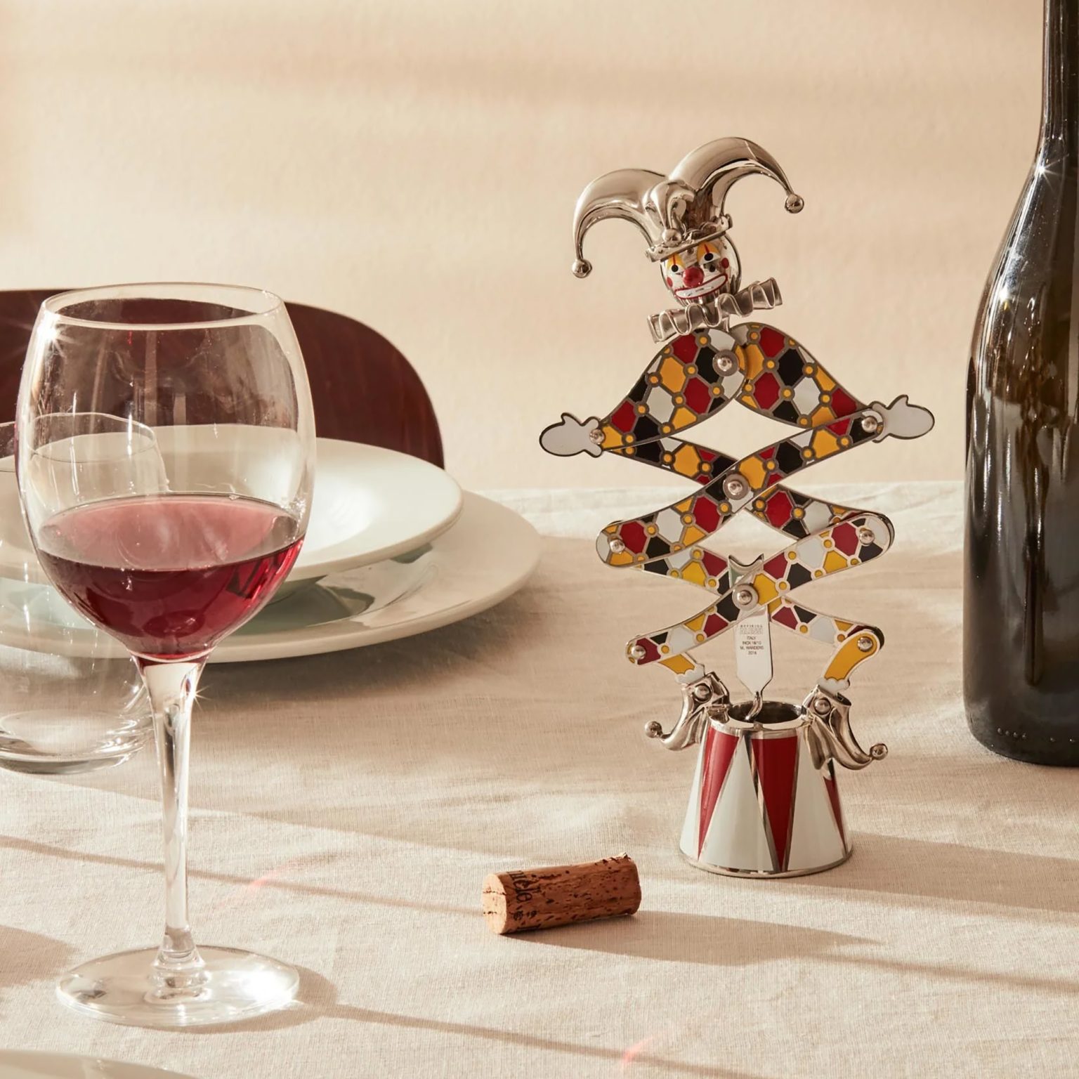 Alessi - Circus The Jester Corkscrew - Limited Edition | Gessato Design ...