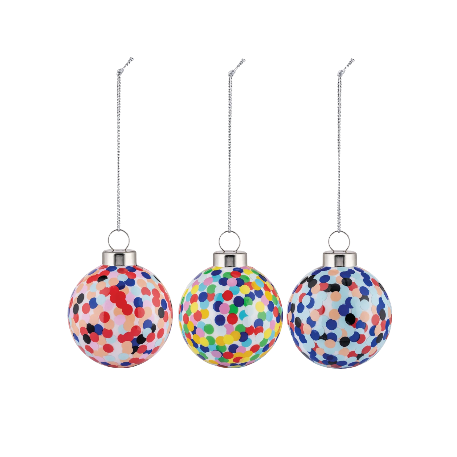 Alessi - Proust Set of 3 Christmas Baubles | Gessato Design Store