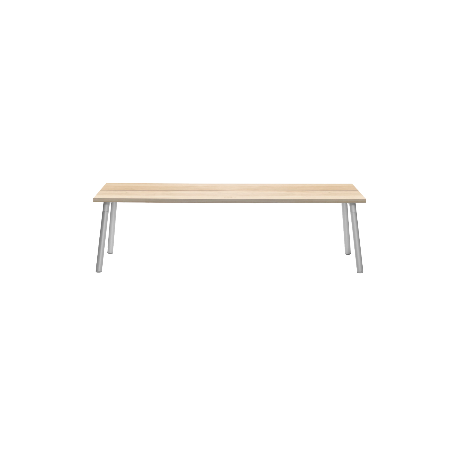 Run Bench, Wood 3 Seater - Gessato Design Store