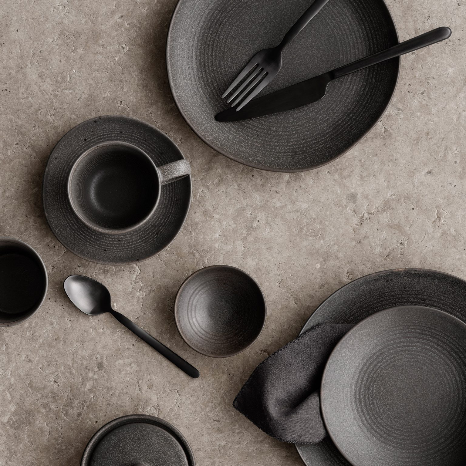 Blomus Design - Stella Flatware Set, PVD coated - 16 piece | Gessato ...