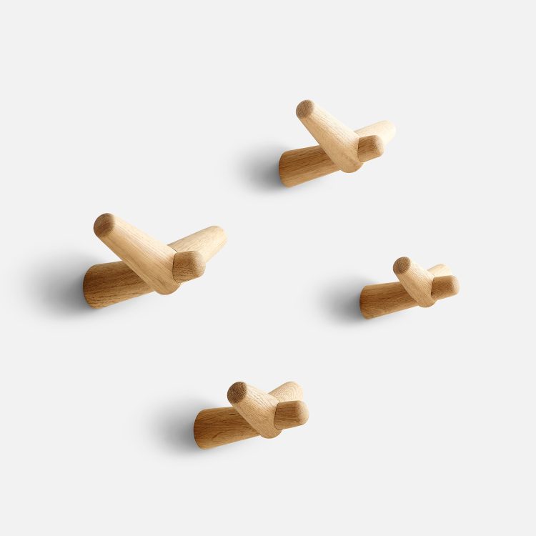 Woud - Tail Wing Hook, Small | Gessato Design Store