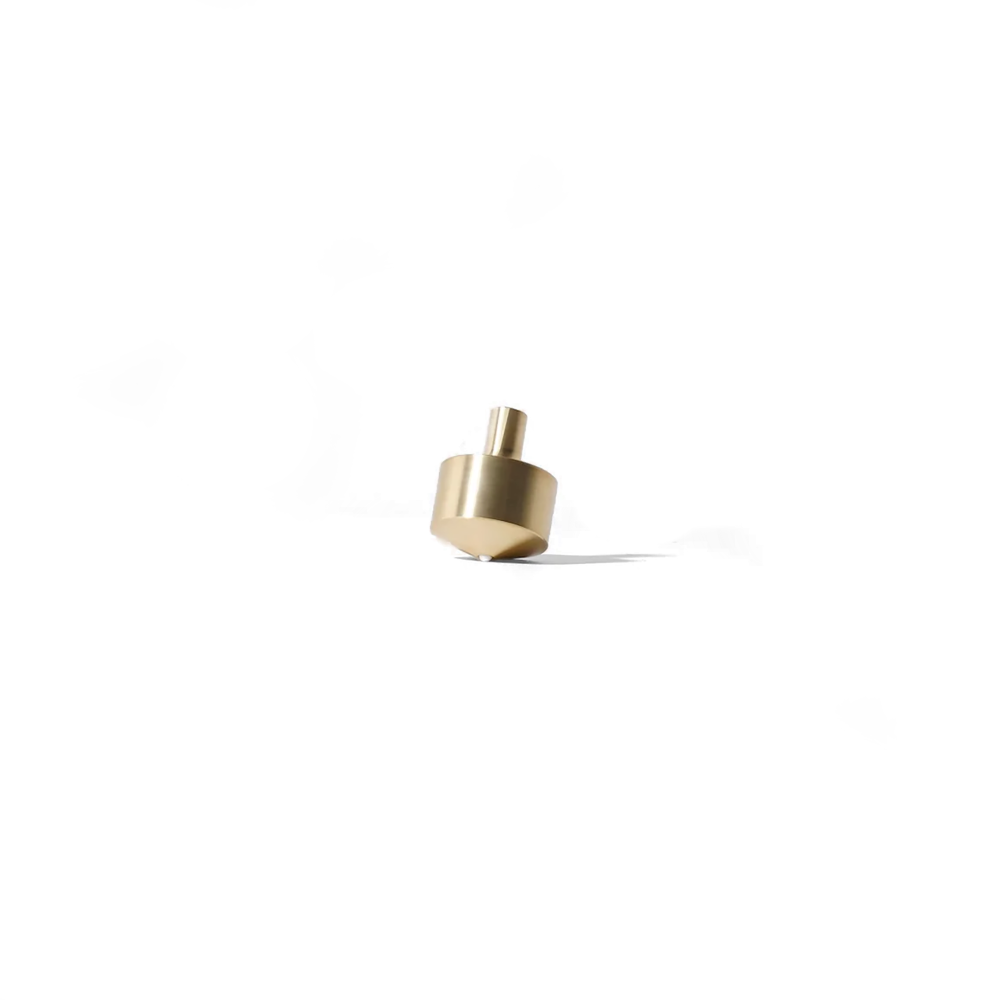 CW&T - Brass Spin Top | Gessato Design Store