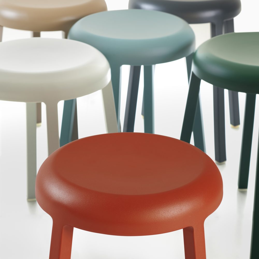 Emeco - Za Mini Stool Dark Grey | Gessato Design Store
