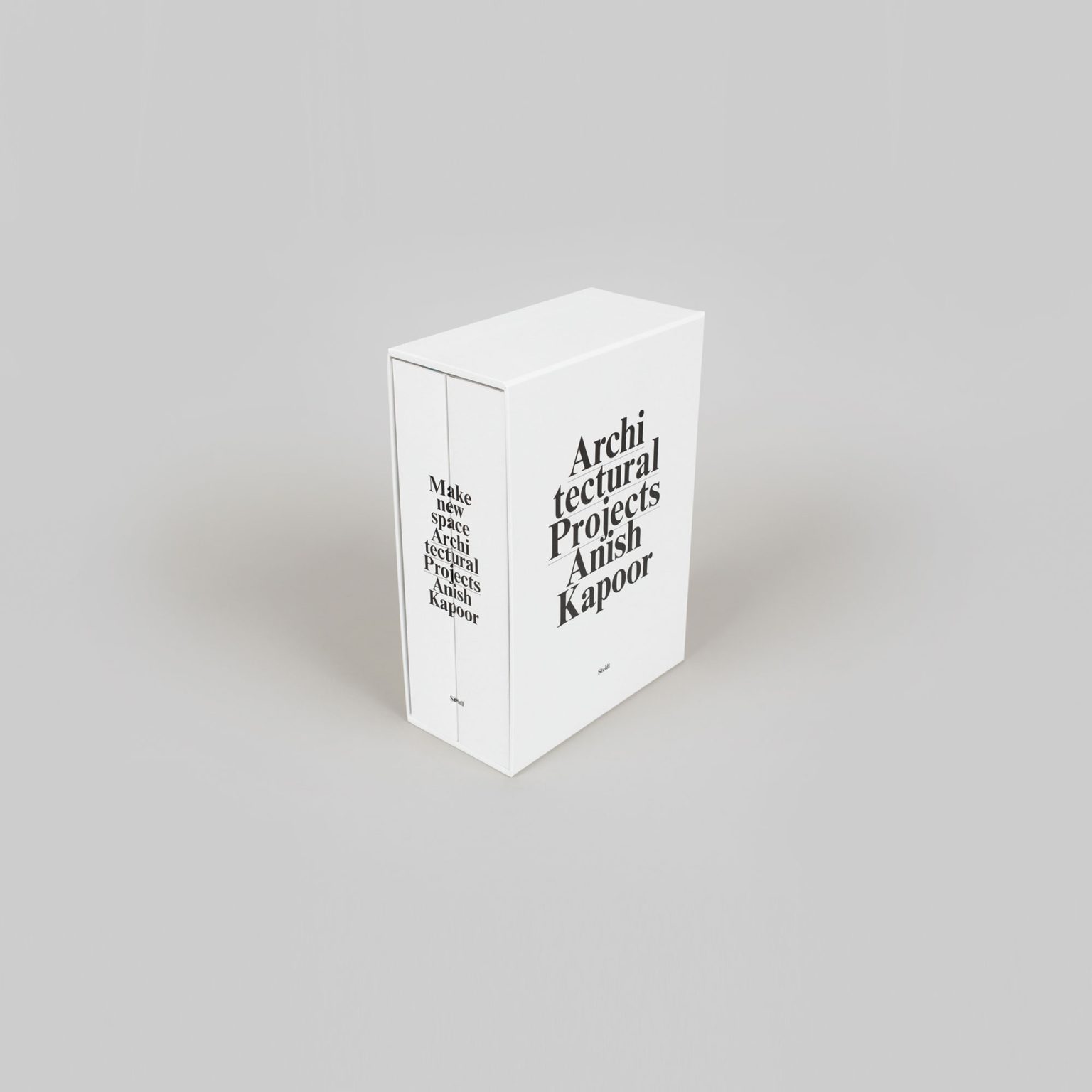 Steidl - Anish Kapoor: Make New Space. Architectural Projects | Gessato ...
